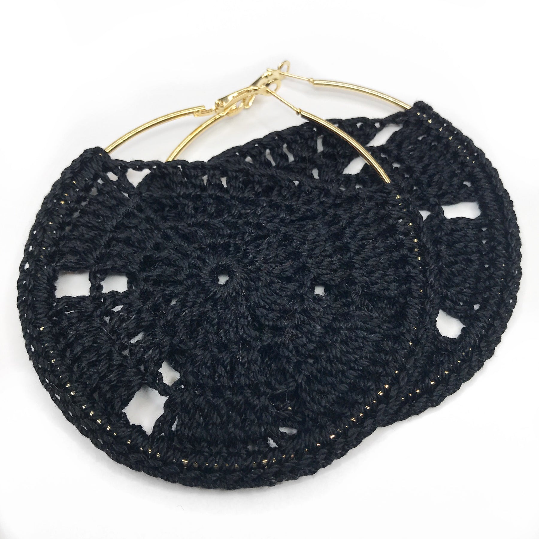LUDA Crochet Hoops by DopeCrochet