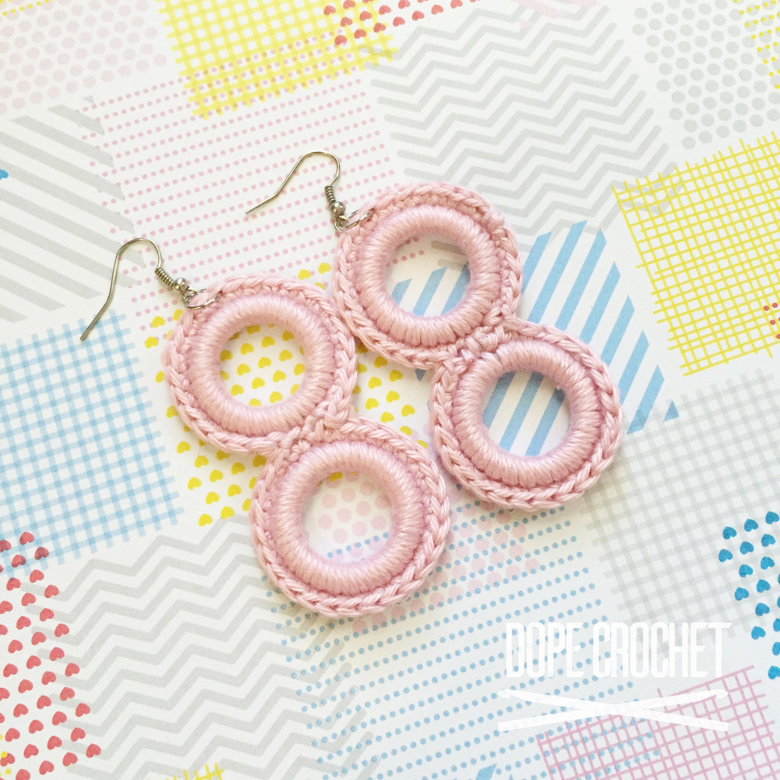 RAMA Earrings by DopeCrochet